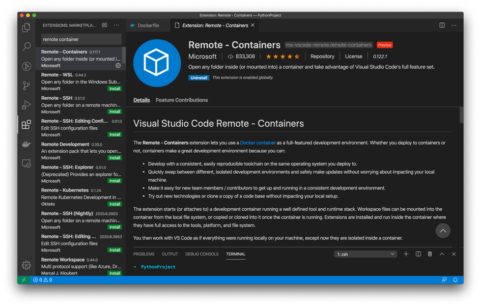 How to Develop Inside a Container Using Visual Studio Code Remote ...
