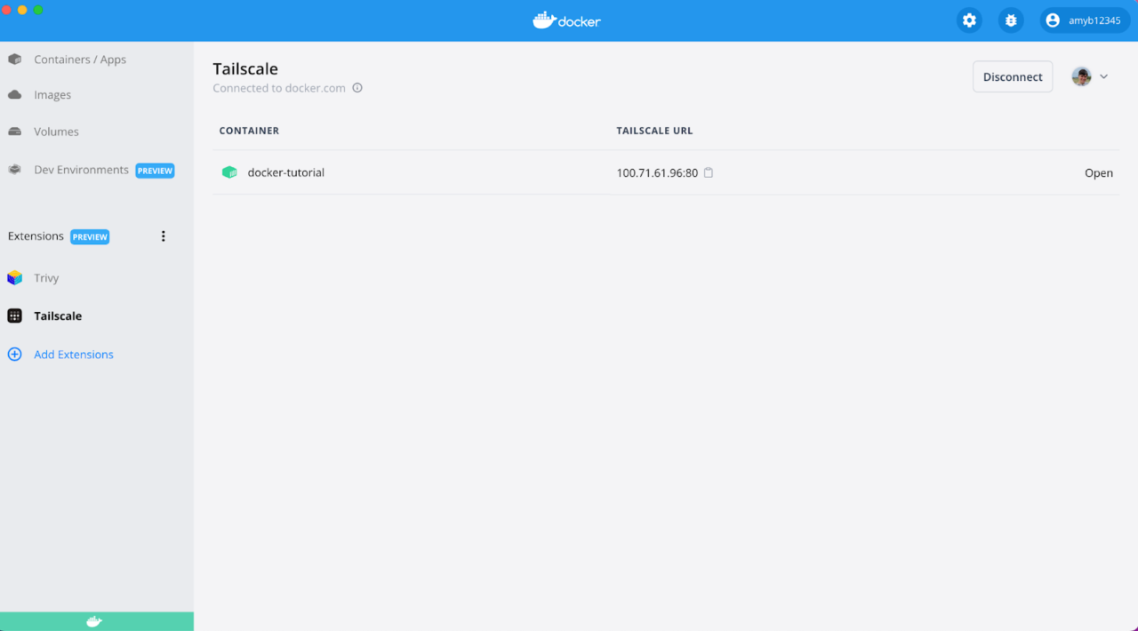 Docker Extensions Preview | Docker