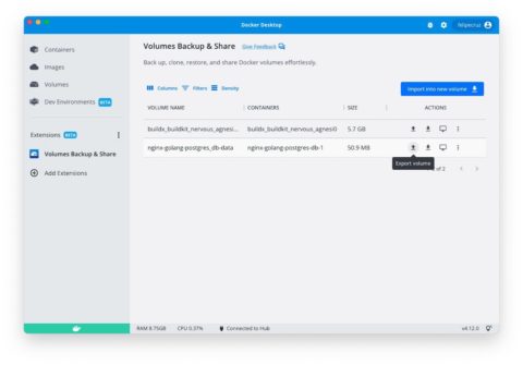 Integrated Terminal for Running Containers, Extended Integration with ...