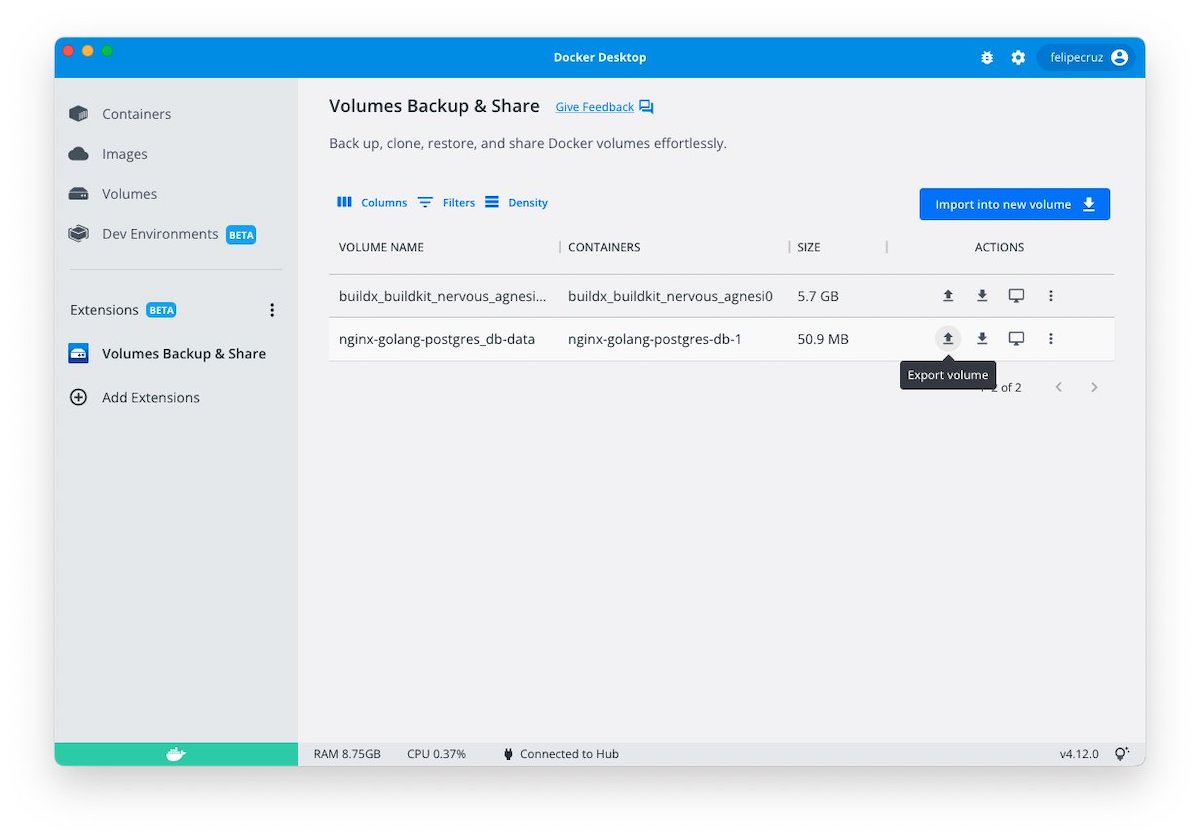 Integrated Terminal for Running Containers, Extended Integration with ...