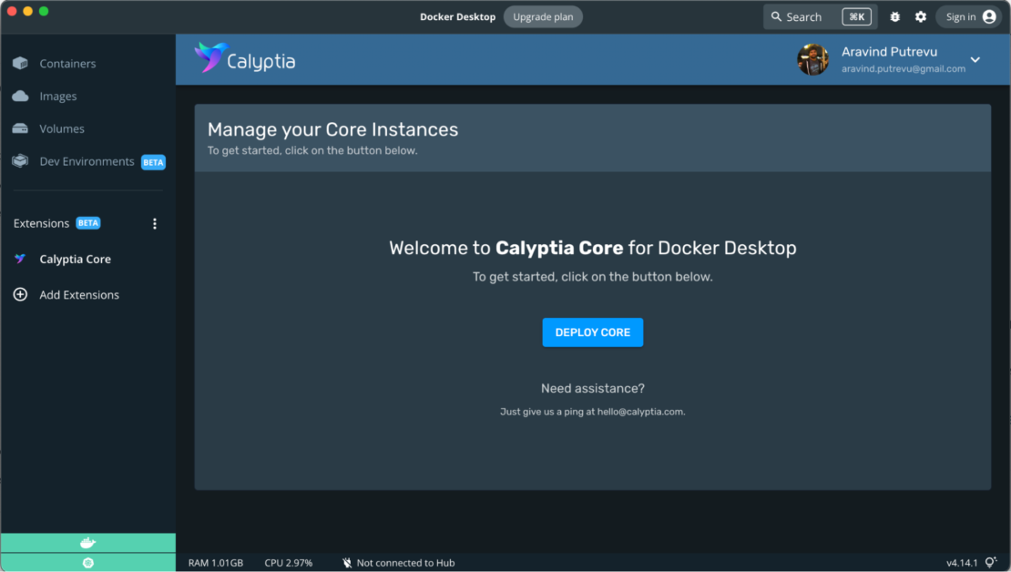 How to Use the Calyptia Core Docker Extension