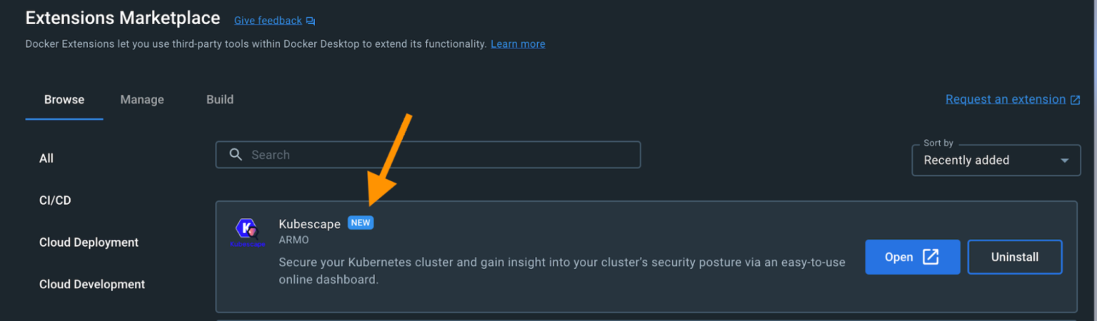 Secure Kubernetes Clusters With The Kubescape Extension Docker