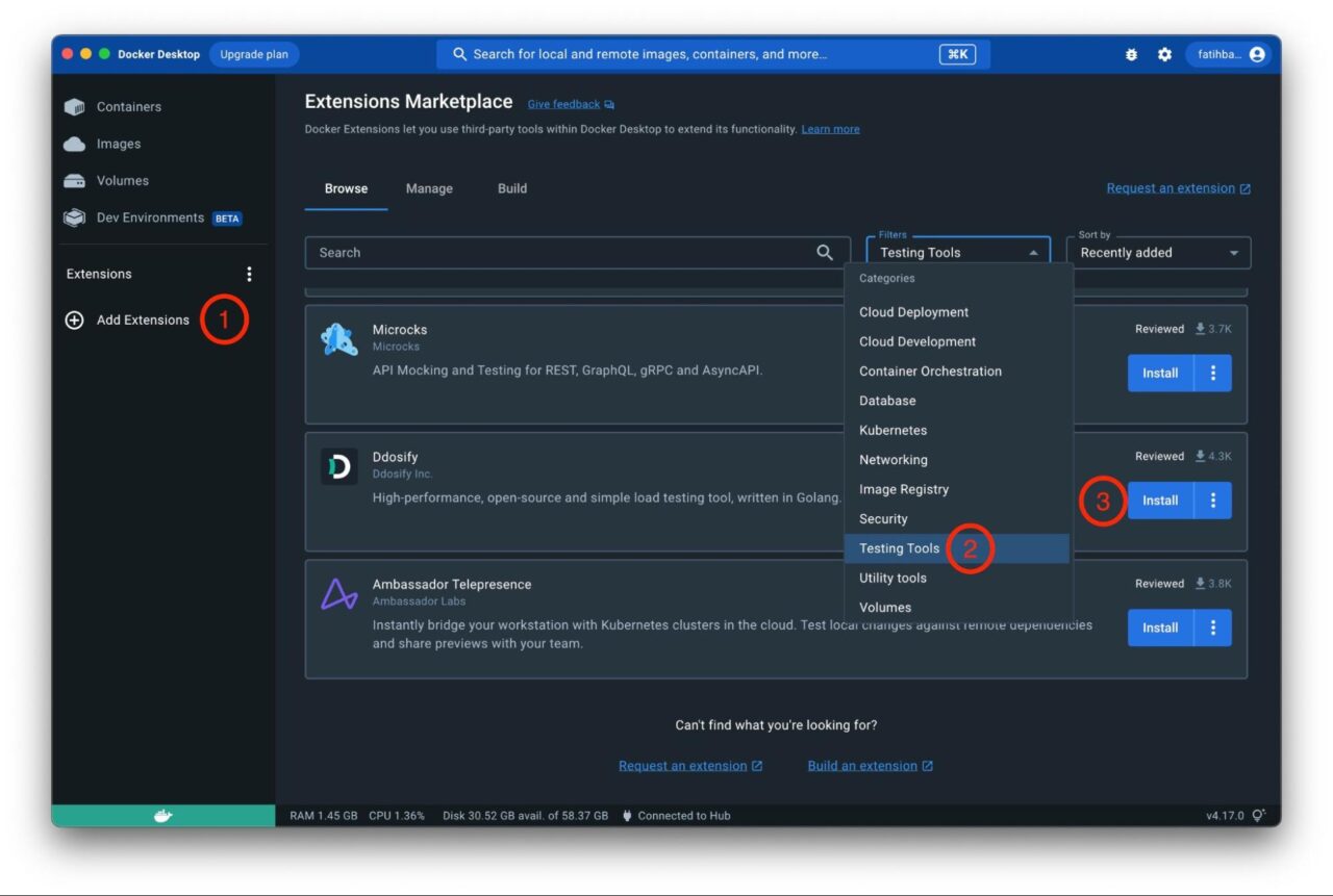 No Code Performance Testing With The Ddosify Extension Docker 9982