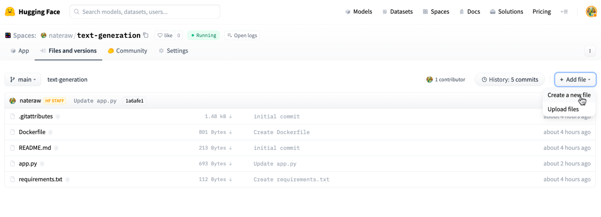 Build Machine Learning Apps with Hugging Face | Docker