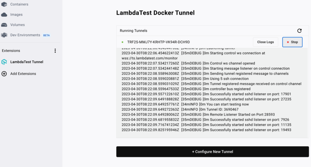 Boost Your Local Testing Game With Lambdatest Tunnel Docker Extension Docker 7175