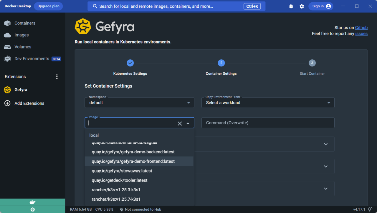 Build Kubernetes Local Development Environments with Gefyra | Docker