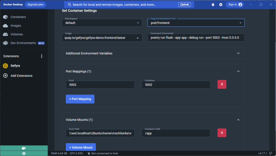 Build Kubernetes Local Development Environments With Gefyra Docker