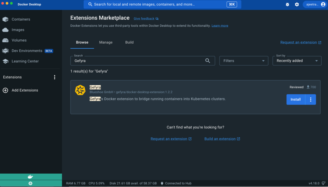 Build Kubernetes Local Development Environments with Gefyra | Docker
