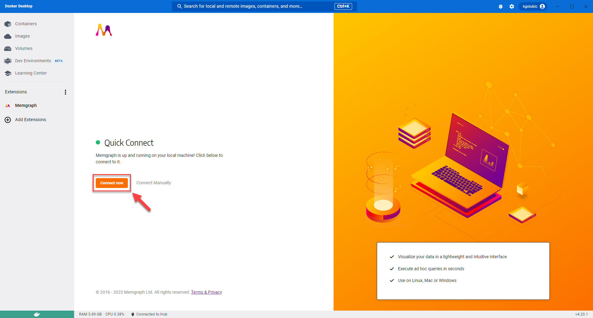Memgraph Docker Extension: Empowering Real-Time Analytics with High ...