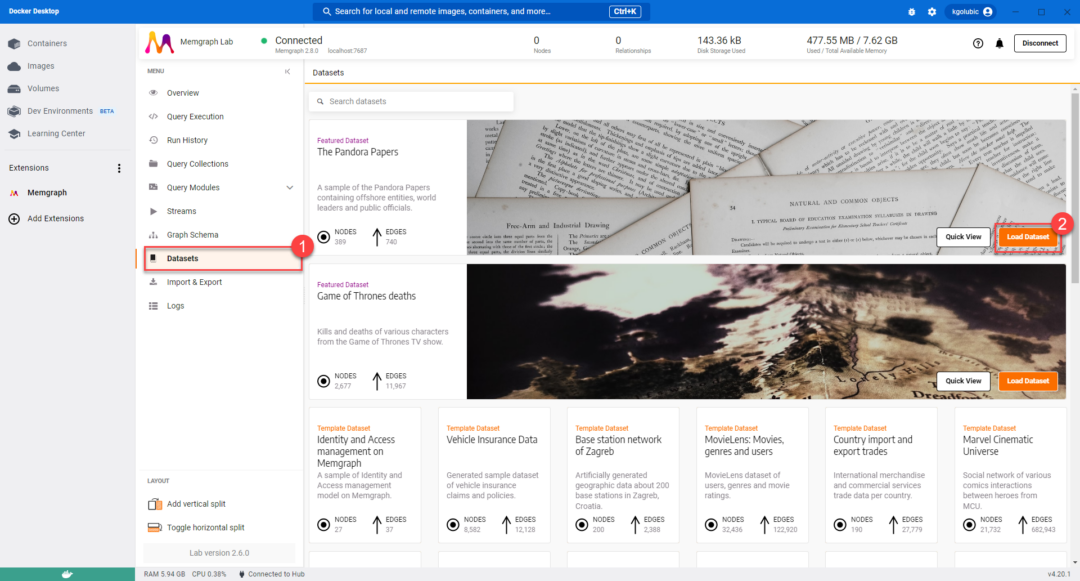 Memgraph Docker Extension Empowering Real Time Analytics With High