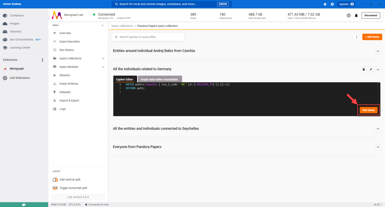 Memgraph Docker Extension Empowering Real Time Analytics With High Performance Docker