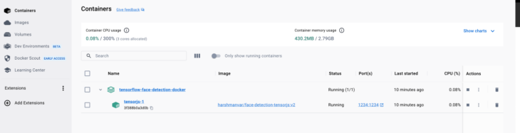 Accelerating Ml With Tensorflow Js Using Pretrained Models And Docker Docker