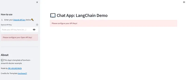 Build And Deploy A Langchain Powered Chat App With Docker And Streamlit