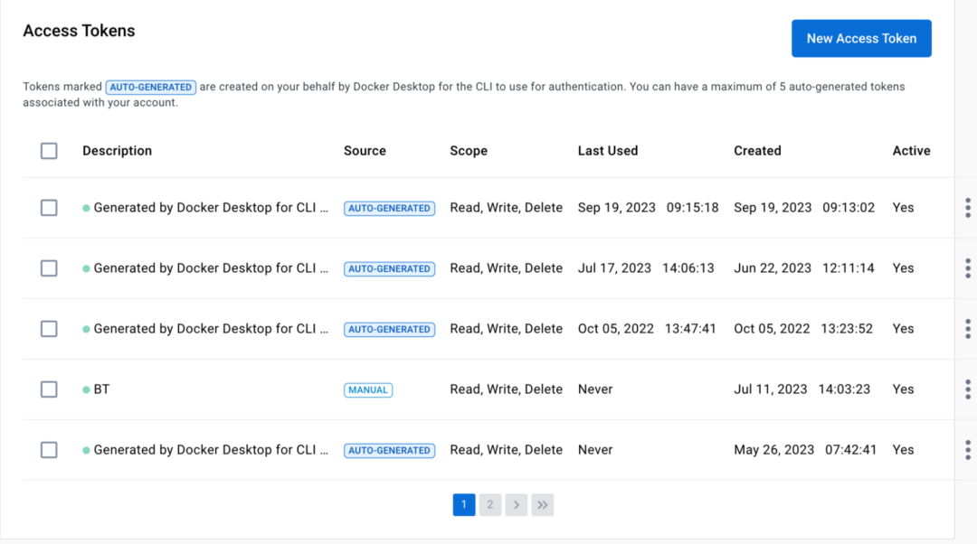 Changes to How Docker Handles Personal Authentication Tokens | Docker