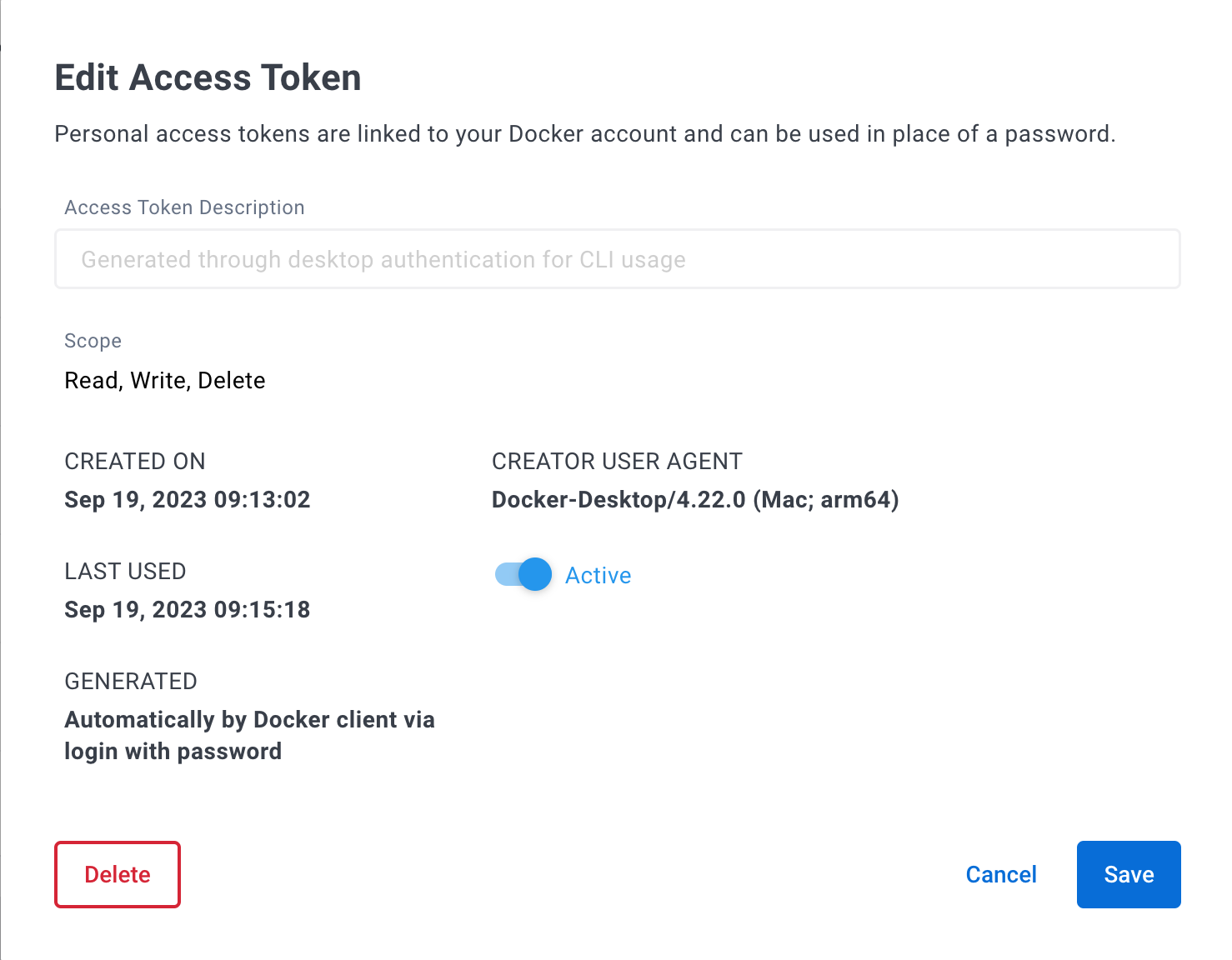 Changes to How Docker Handles Personal Authentication Tokens | Docker
