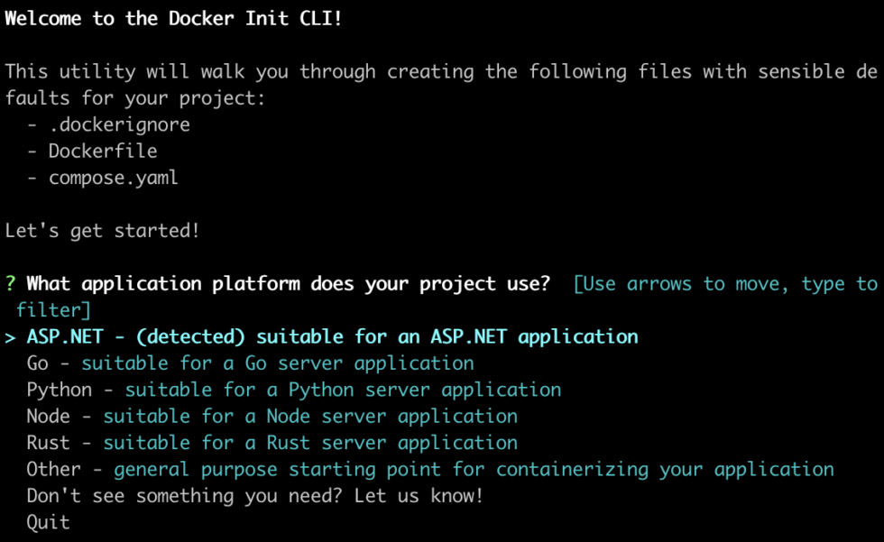 Docker Desktop 423 Updates To Docker Init New Configuration Integrity Check Quick Search 4807