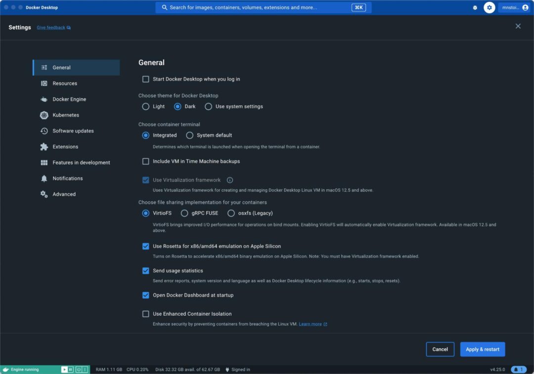 Docker Desktop 4.25: Enhancements to Docker Desktop on Windows, Rosetta ...