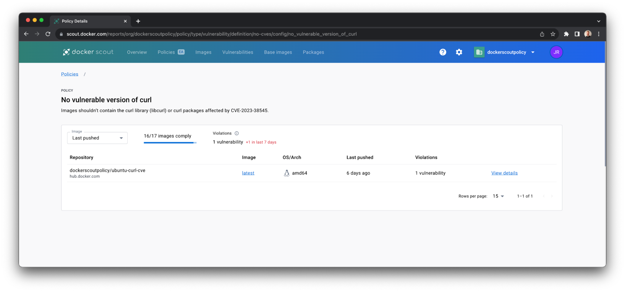 Security Advisory High Severity Curl Vulnerability Docker
