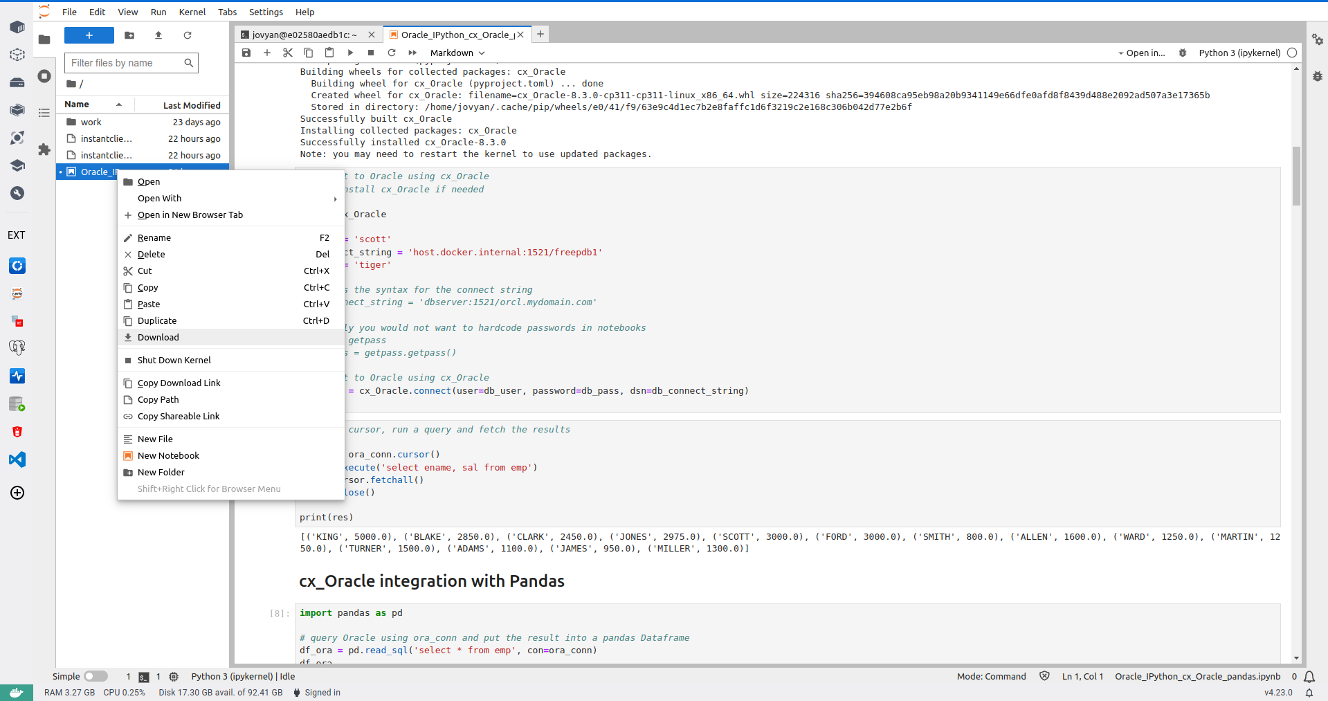 Getting Started with JupyterLab as a Docker Extension | Docker