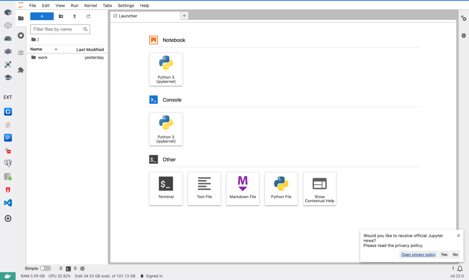 Getting Started with JupyterLab as a Docker Extension | Docker