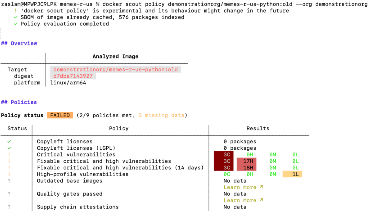 How To Enhance Application Security Posture With Docker Scout Policies
