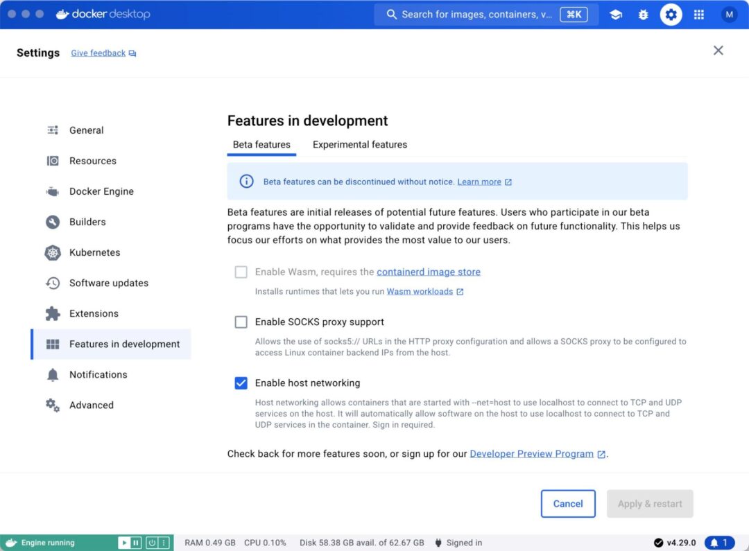 Docker Desktop Release 4.29: Docker Socket Mount Permissions in ECI, Advanced Error Management ...