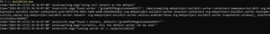 Experimental Windows Containers Support for BuildKit Released in v0.13. ...