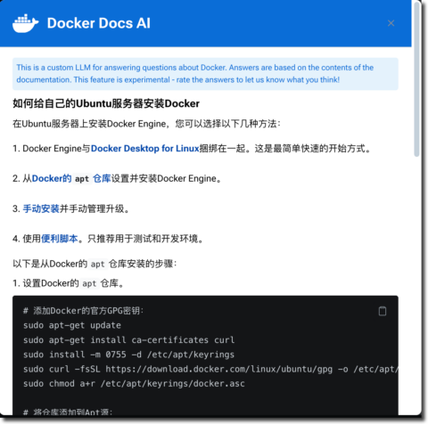Docker Documentation Gets an AI-powered Assistant | Docker
