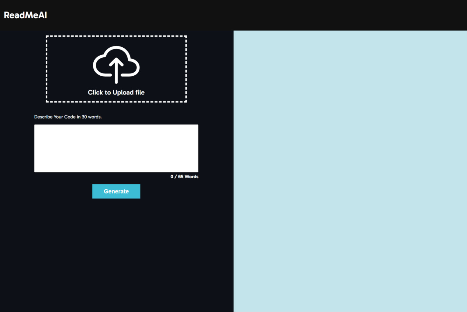 ReadMeAI: An AI-powered README Generator for Developers | Docker