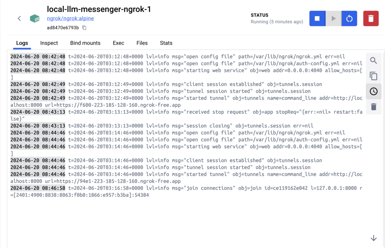 Local LLM Messenger: Chat with GenAI on Your iPhone | Docker