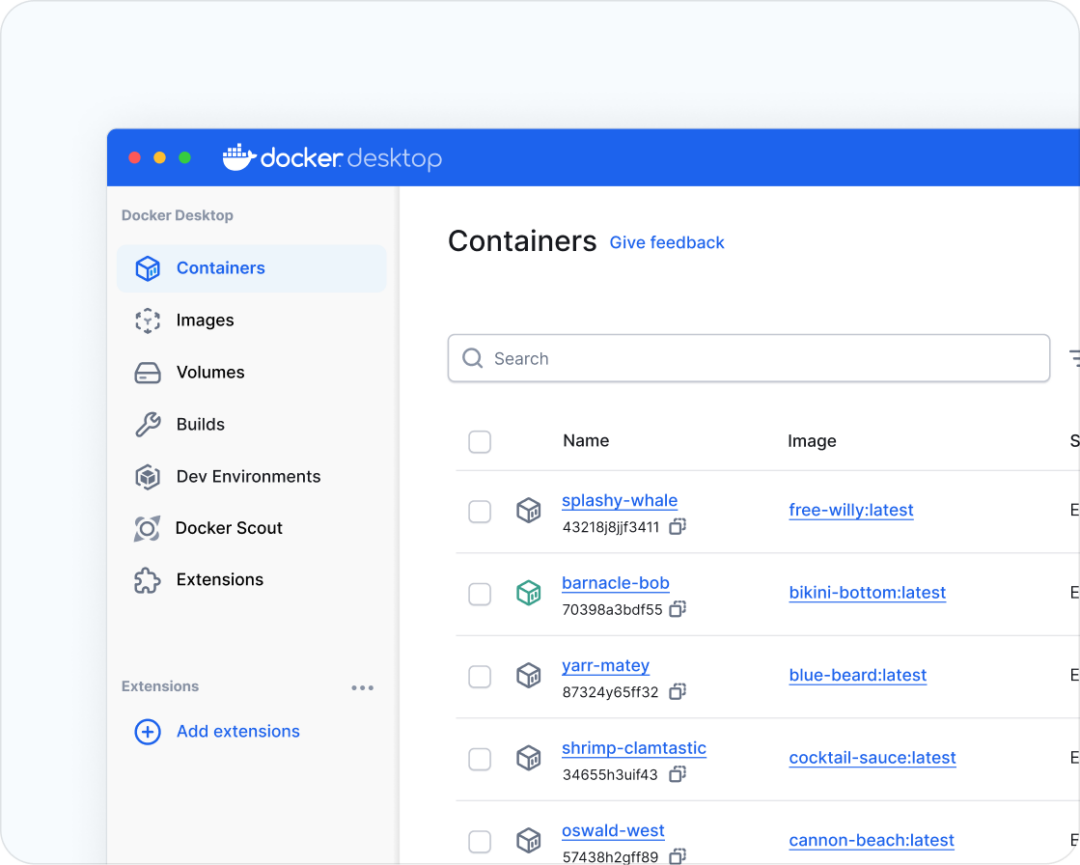 Docker Accelerated Container Application Development