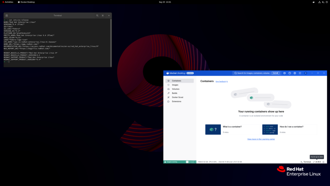 Docker Desktop 4.35: Organization Access Tokens, Docker Home, Volumes ...