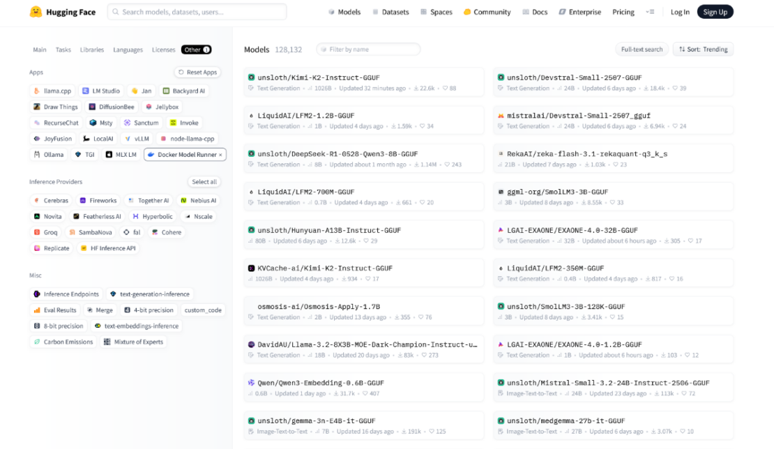 Powering Local AI Together: Docker Model Runner on Hugging Face | Docker