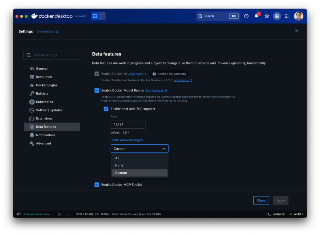 Docker Desktop 4.43 Release | Docker