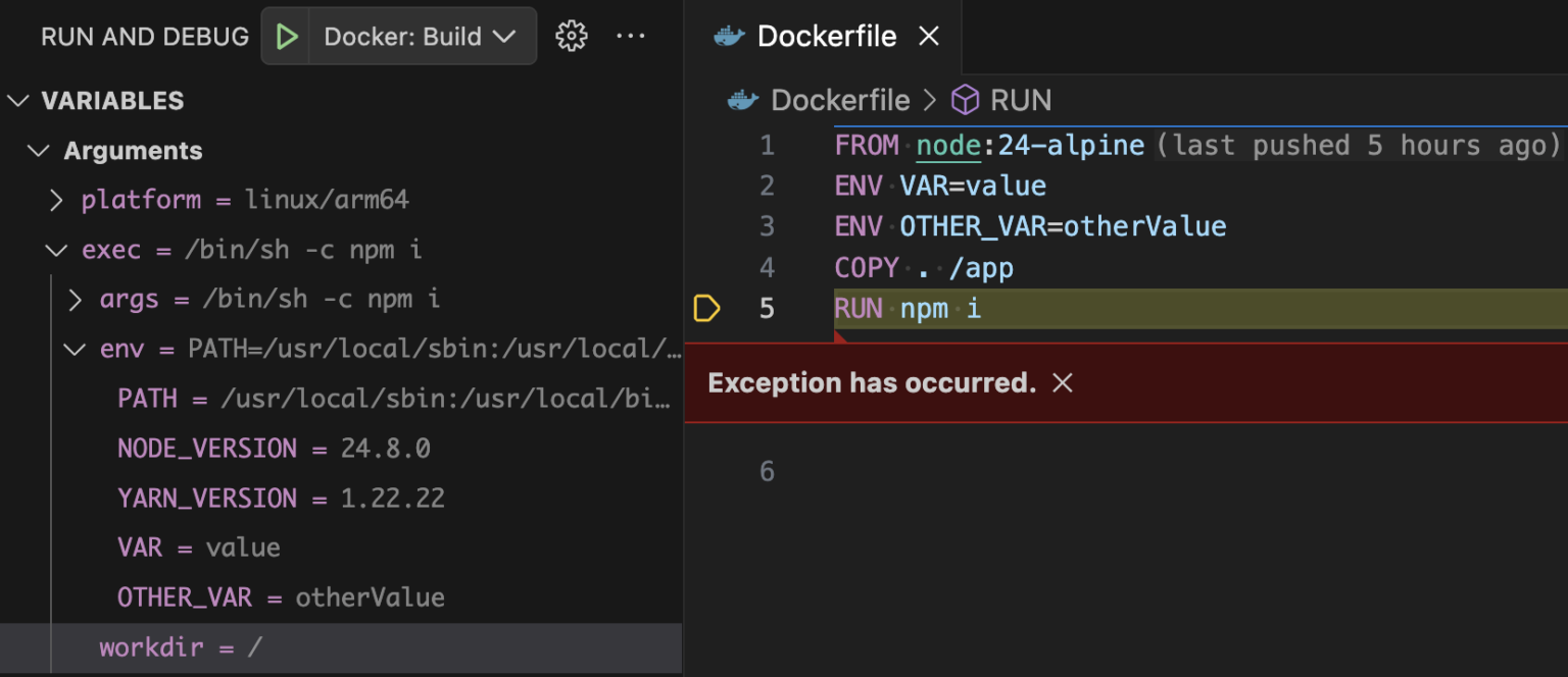 Debug Docker Builds with Visual Studio Code | Docker
