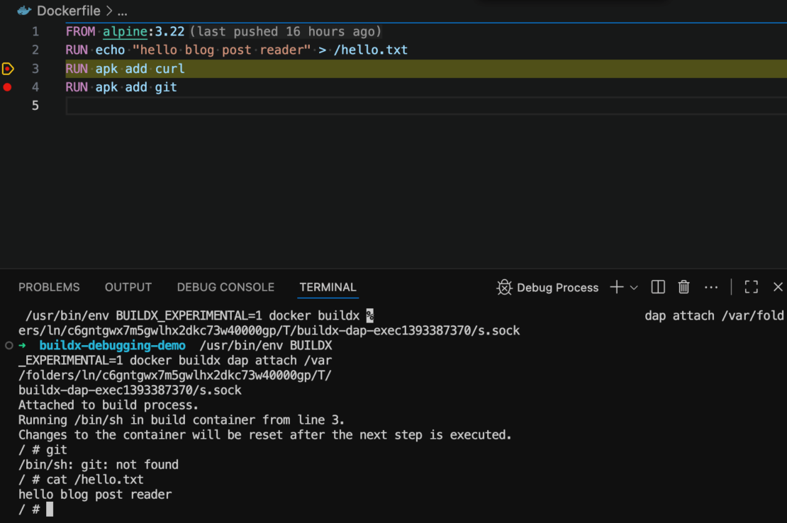 Debug Docker Builds with Visual Studio Code | Docker