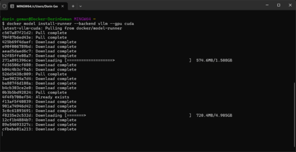 Docker Model Runner Adds vLLM Support on Windows | Docker