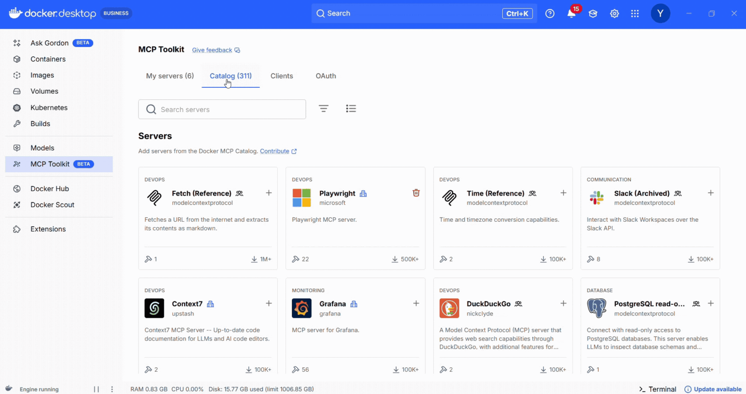Using MCP Servers with Docker: Tools to Multi-Agent | Docker