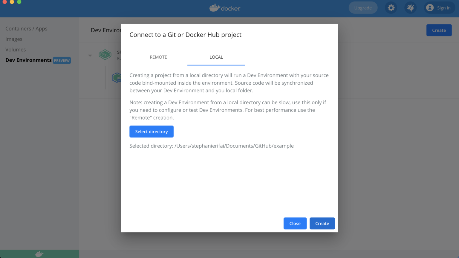 開発環境をローカルで起動し、Docker Desktop 3.6 で V2 RC 1 などを作成します | Docker