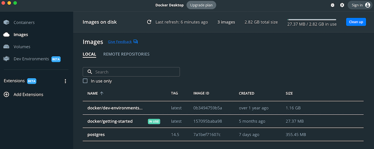 Postgresドッカーの公式イメージの使用方法 | Docker