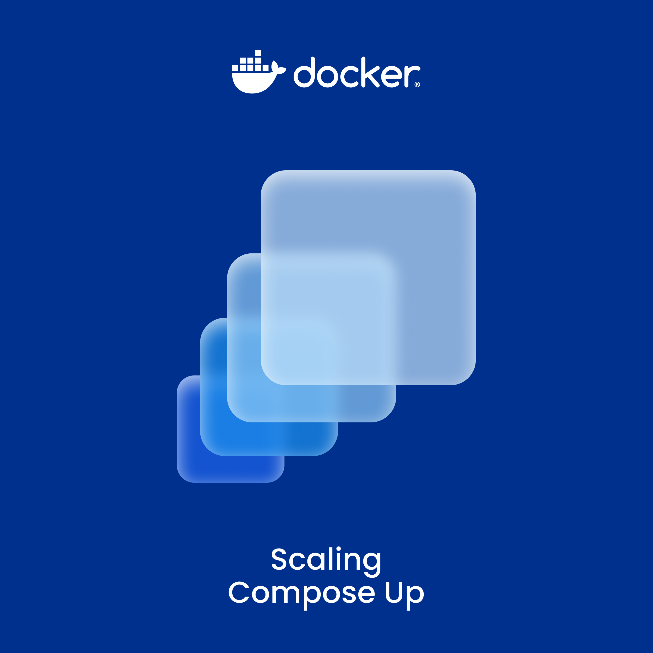 Docker Compose のスケールアップ Docker