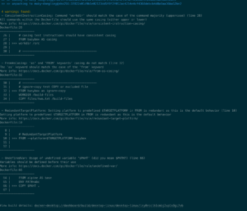 Docker ビルドチェックの紹介: ベストプラクティスによるDockerfileの最適化 | Docker