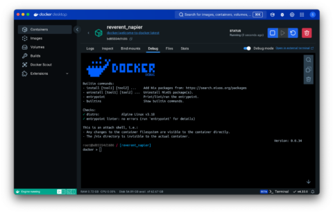 Docker Desktop 4.33: Docker Debug と Docker Build Checks の GA リリースと、強化された構成整合性チェック | Docker