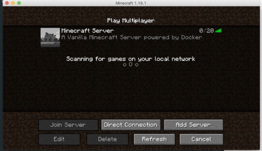 Deploying a Minecraft Docker Server to the cloud - Docker