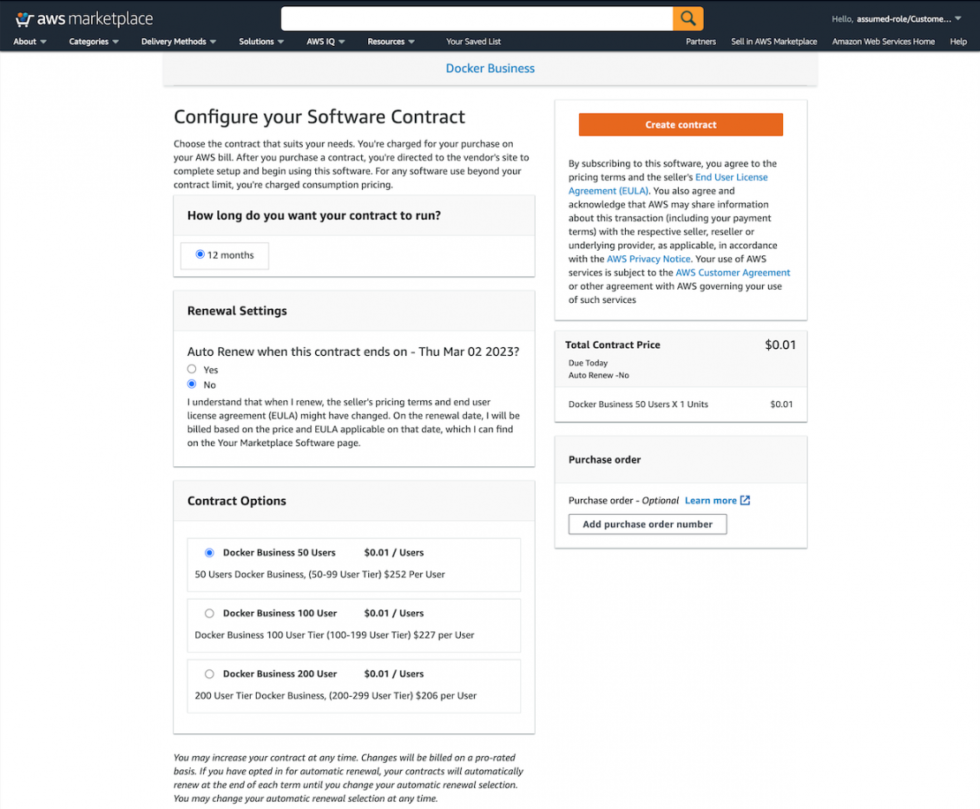 Docker Business now available for purchase on the Amazon Web Services ...
