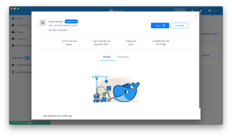 Build Your First Docker Extension | Docker