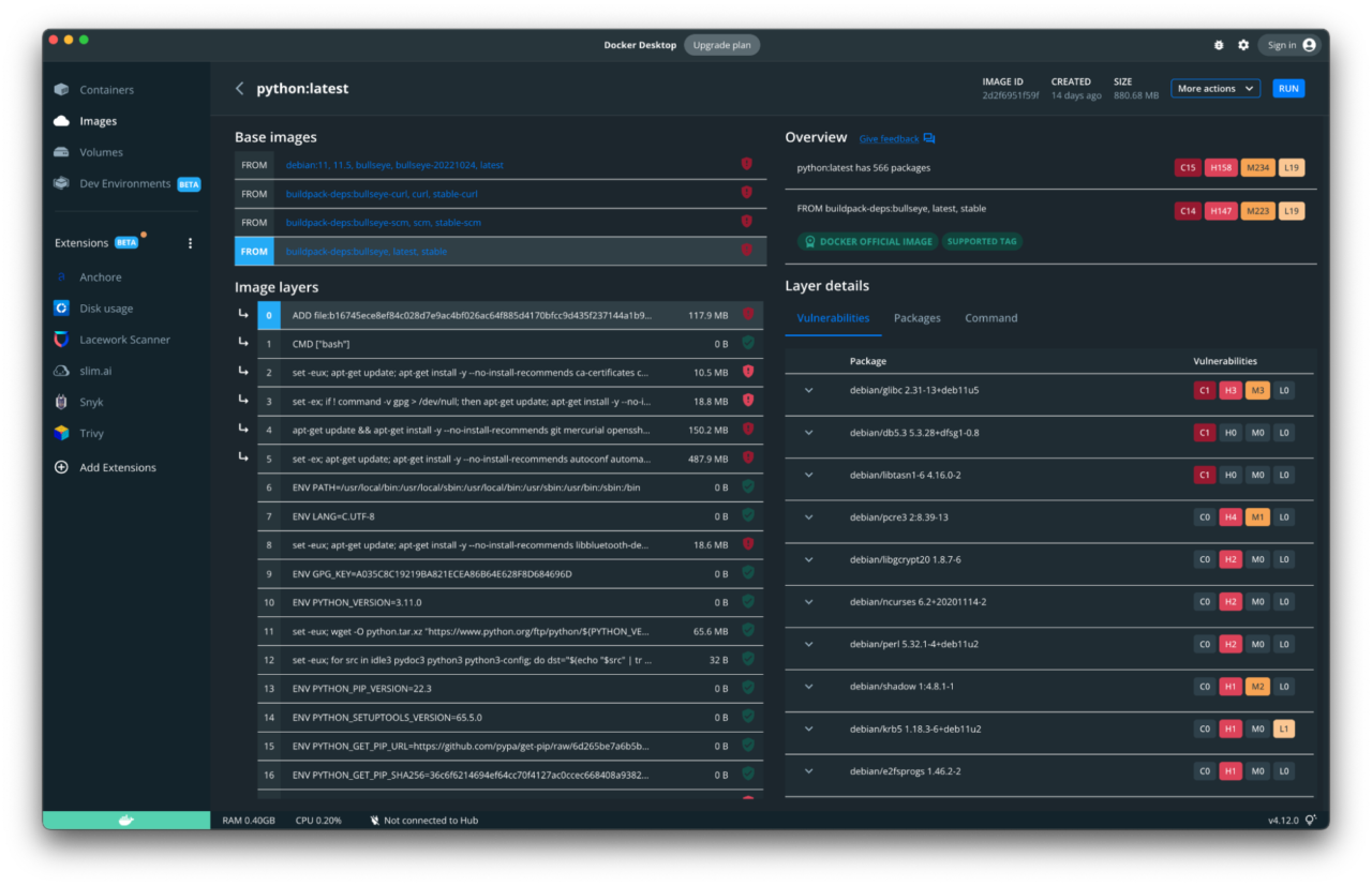 New In Docker Desktop 414 Greater Visibility Into Your Containers Docker