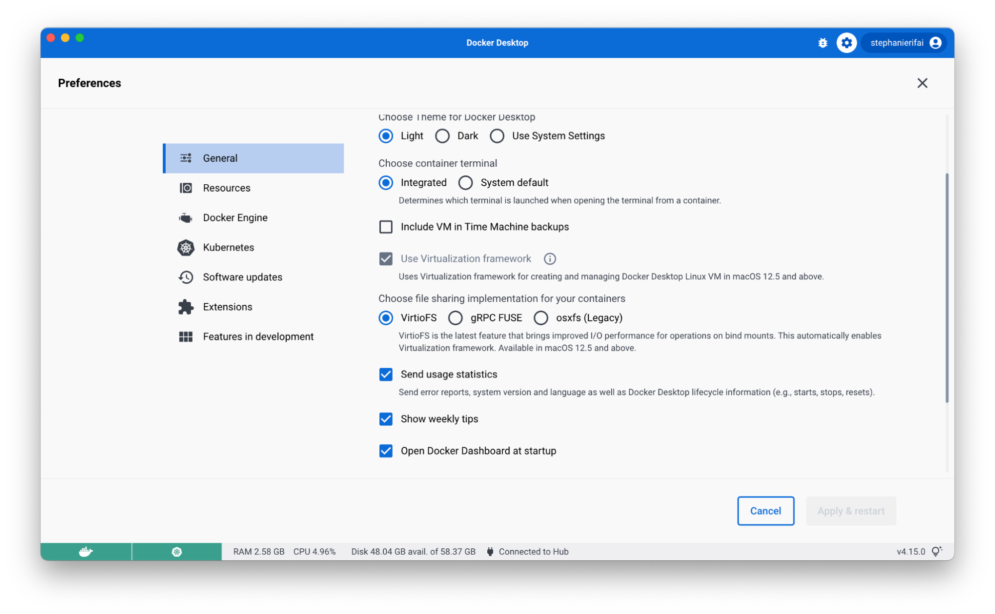 Docker Desktop 4 15 Improved Usability And Performance Unified