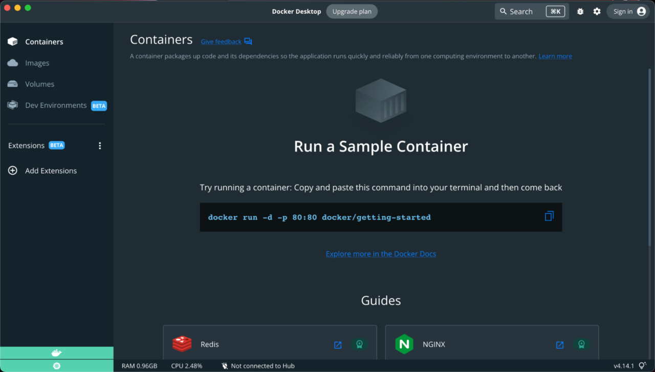 How to Use the Calyptia Core Docker Extension