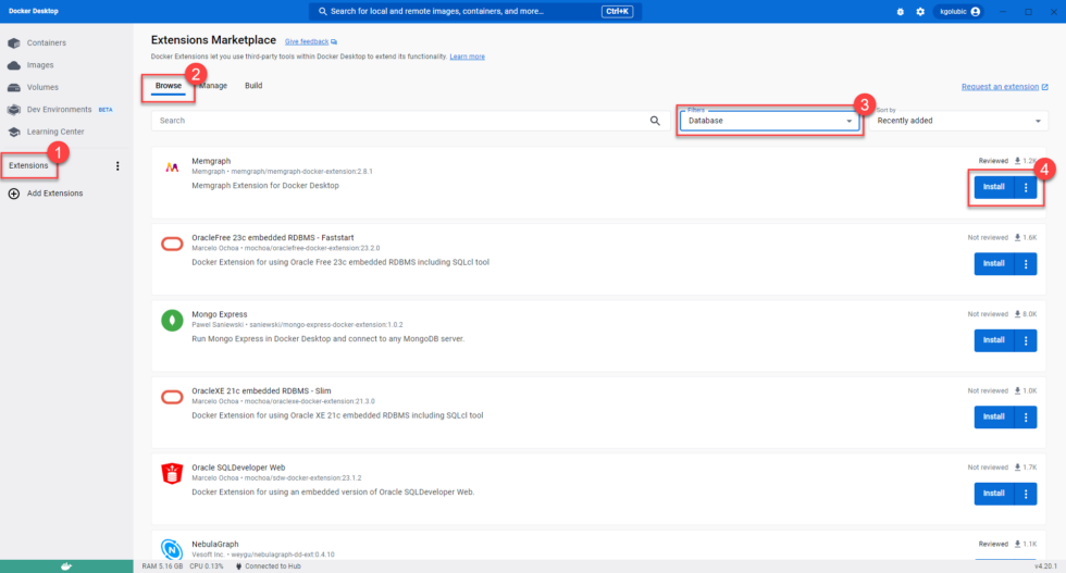 Memgraph Docker Extension Empowering Real Time Analytics With High